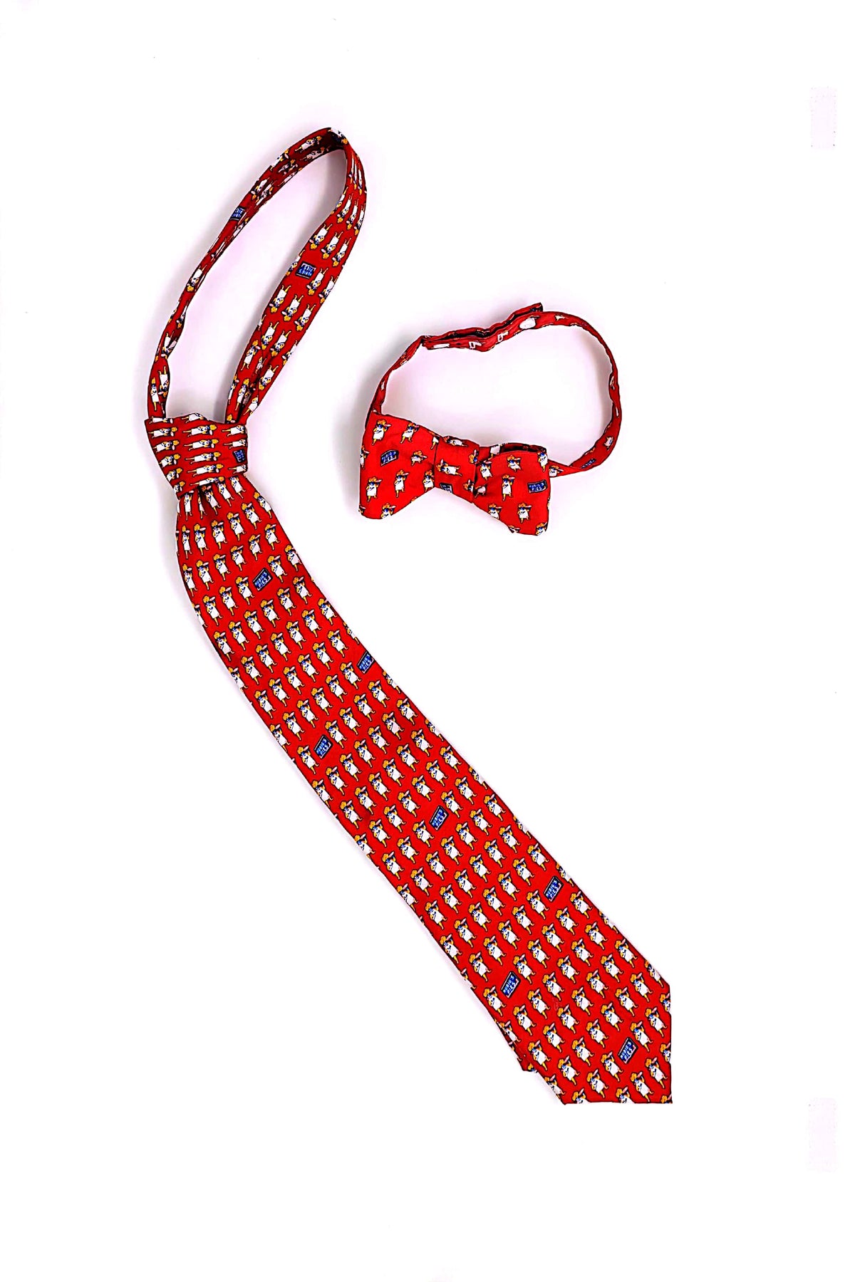 Hubig's X NOLA Couture Red Neck Tie | Hubig's Pies